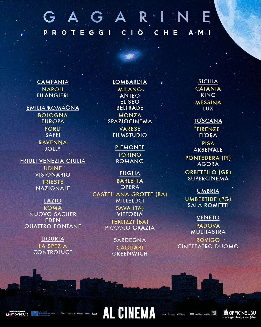 Gagarine - Proteggi ciò che ami - al cinema - Officine UBU